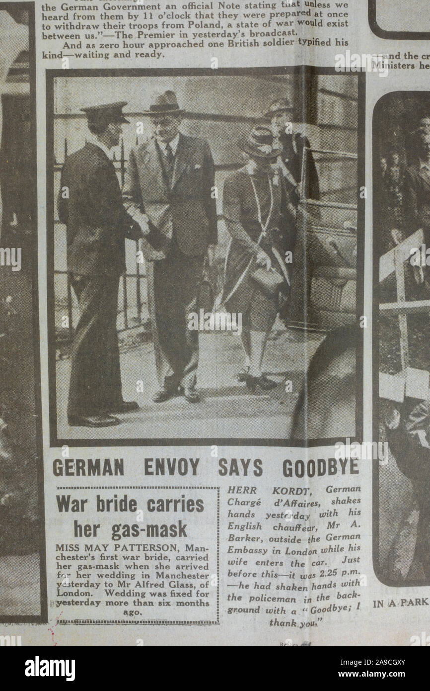 German envoy says goodbye hi-res stock photography and images - Alamy