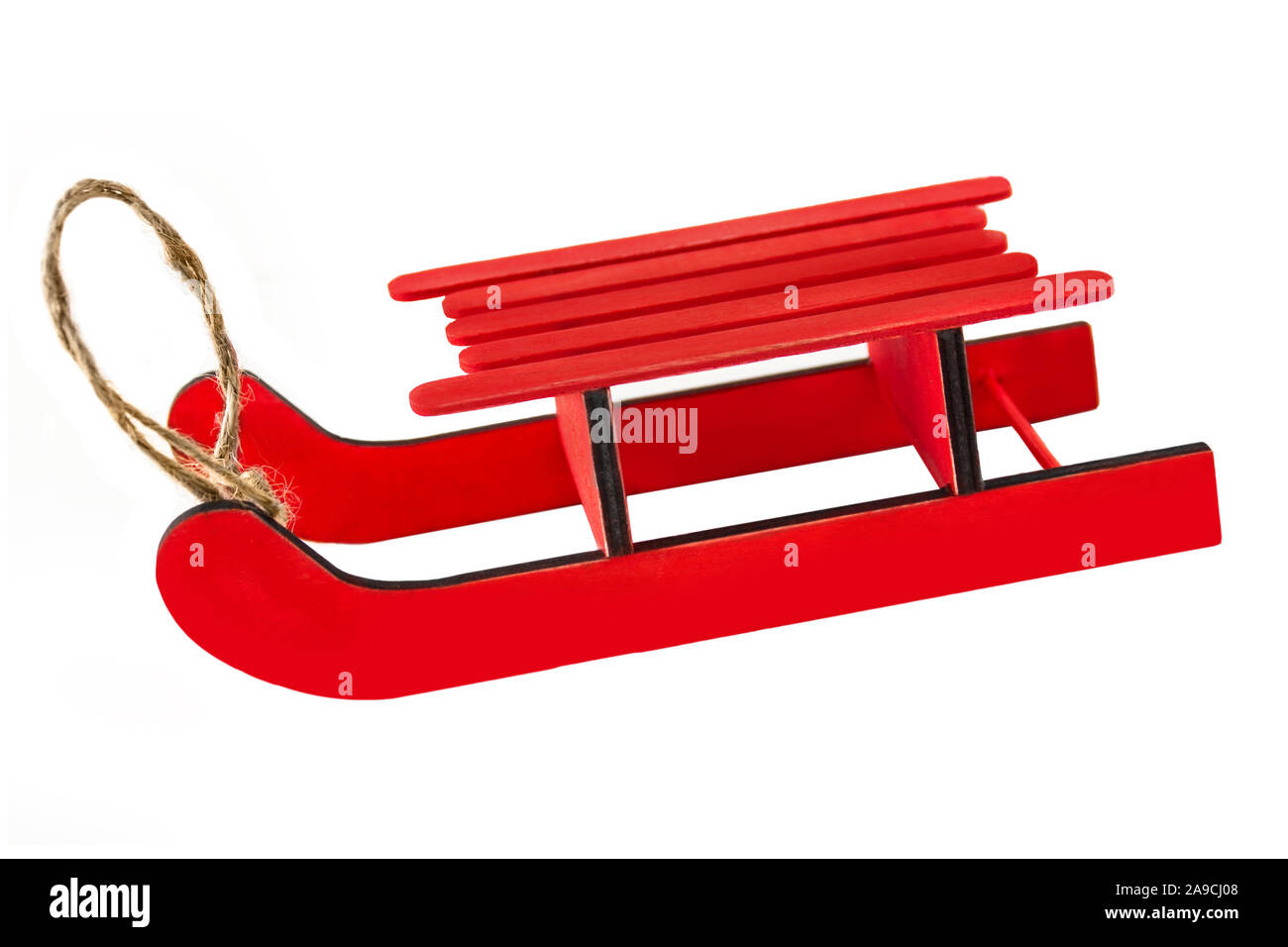 Red sledge hi-res stock photography and images - Alamy