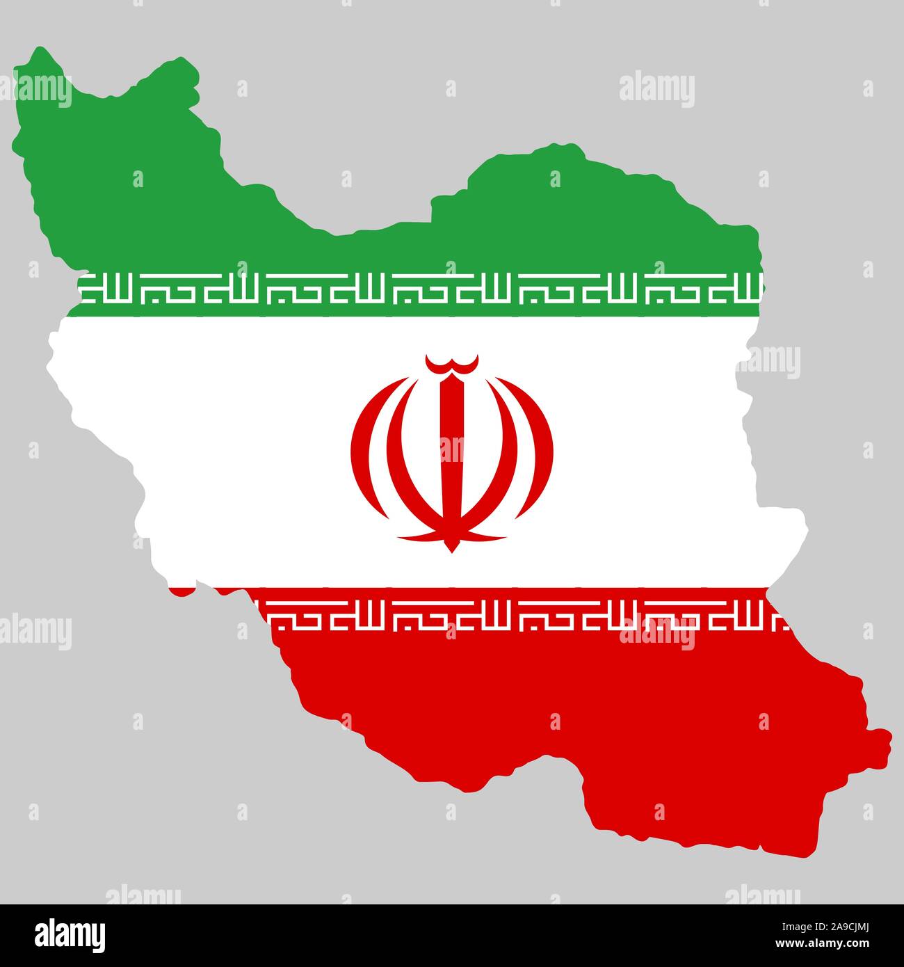 Map Flag of Iran Vector illustration Eps 10 Stock Vector Image & Art ...