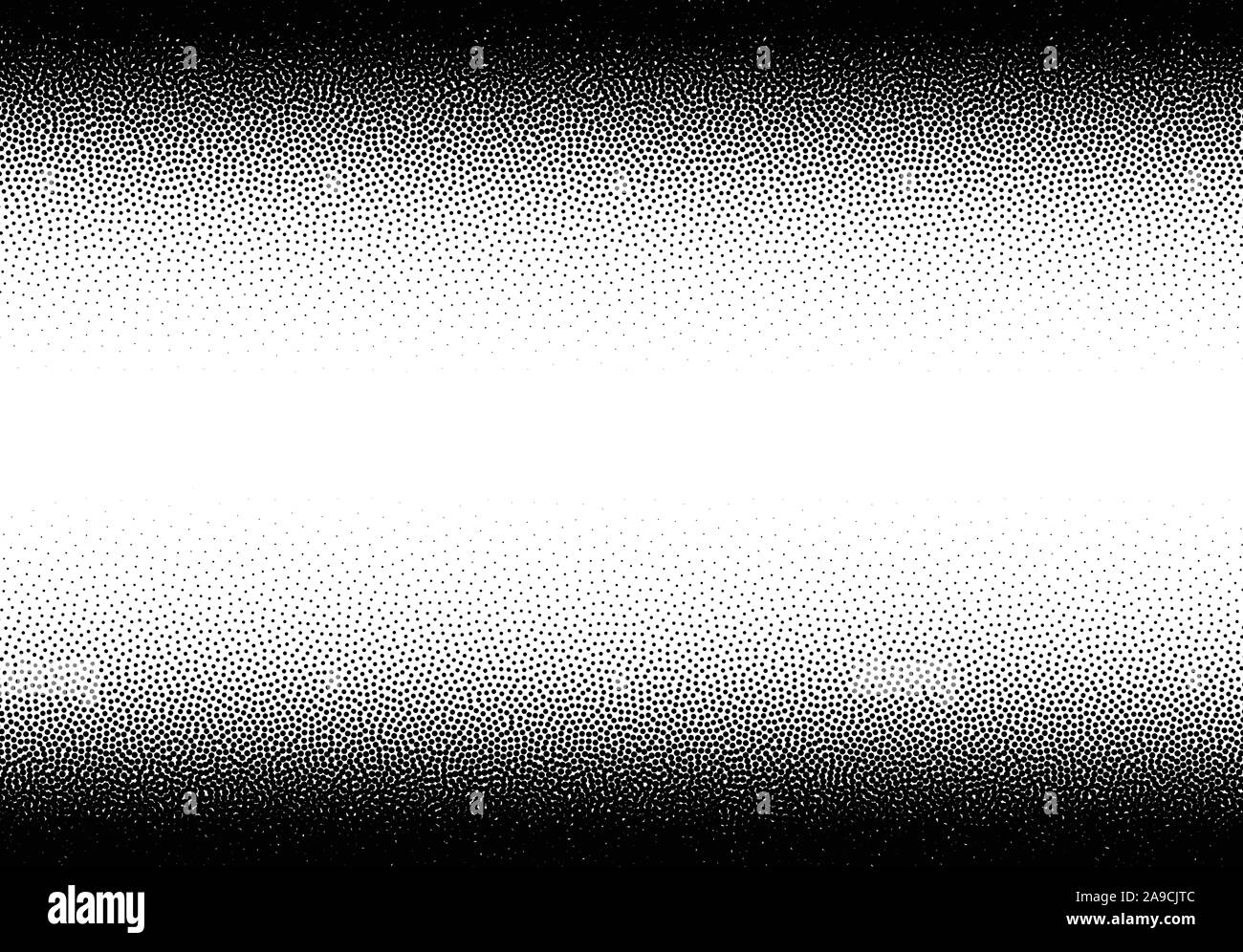 Dotwork gradient background, black and white scattered stipple dots ...