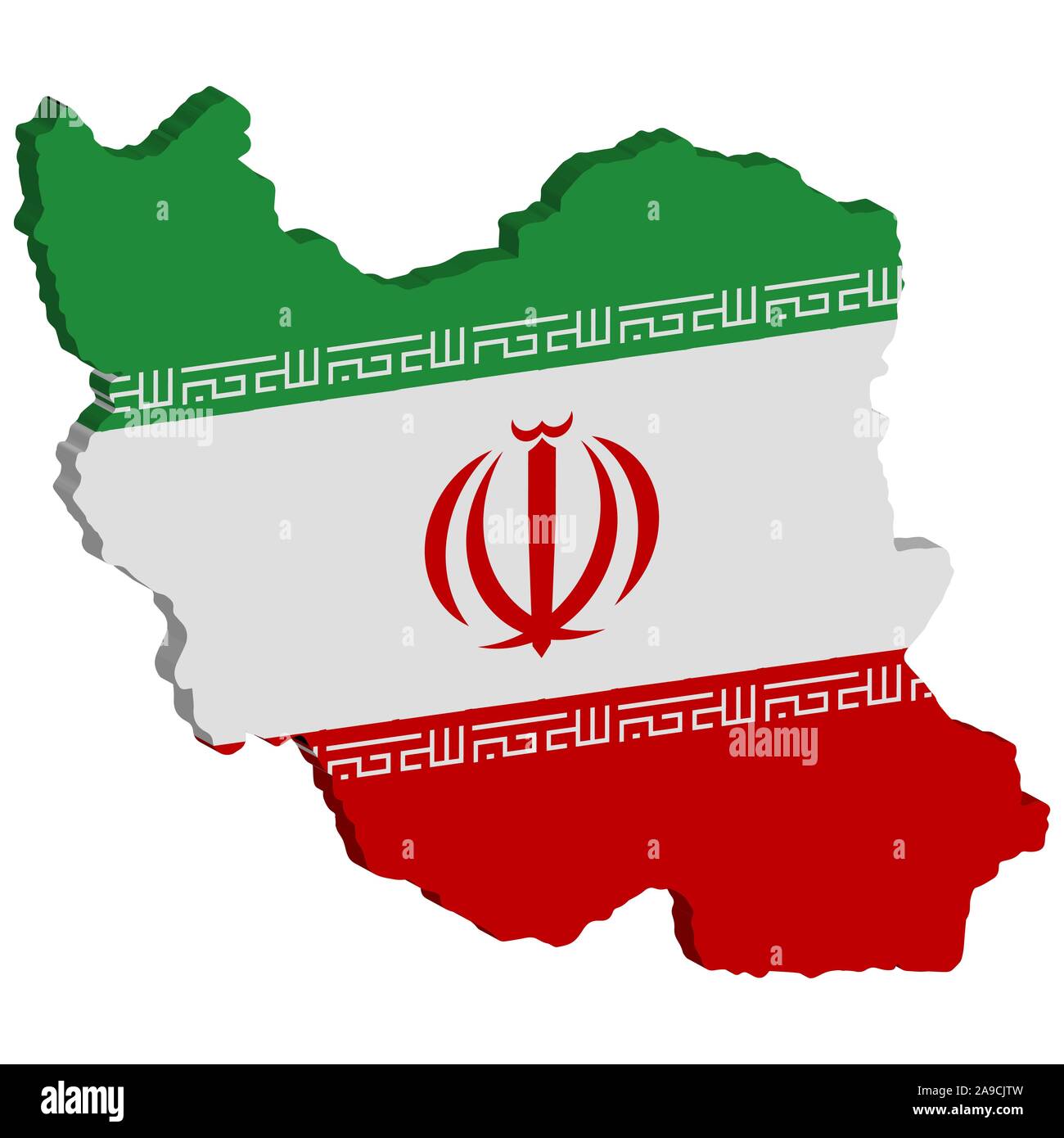Map Flag of Iran Vector illustration Eps 10 Stock Vector Image & Art ...