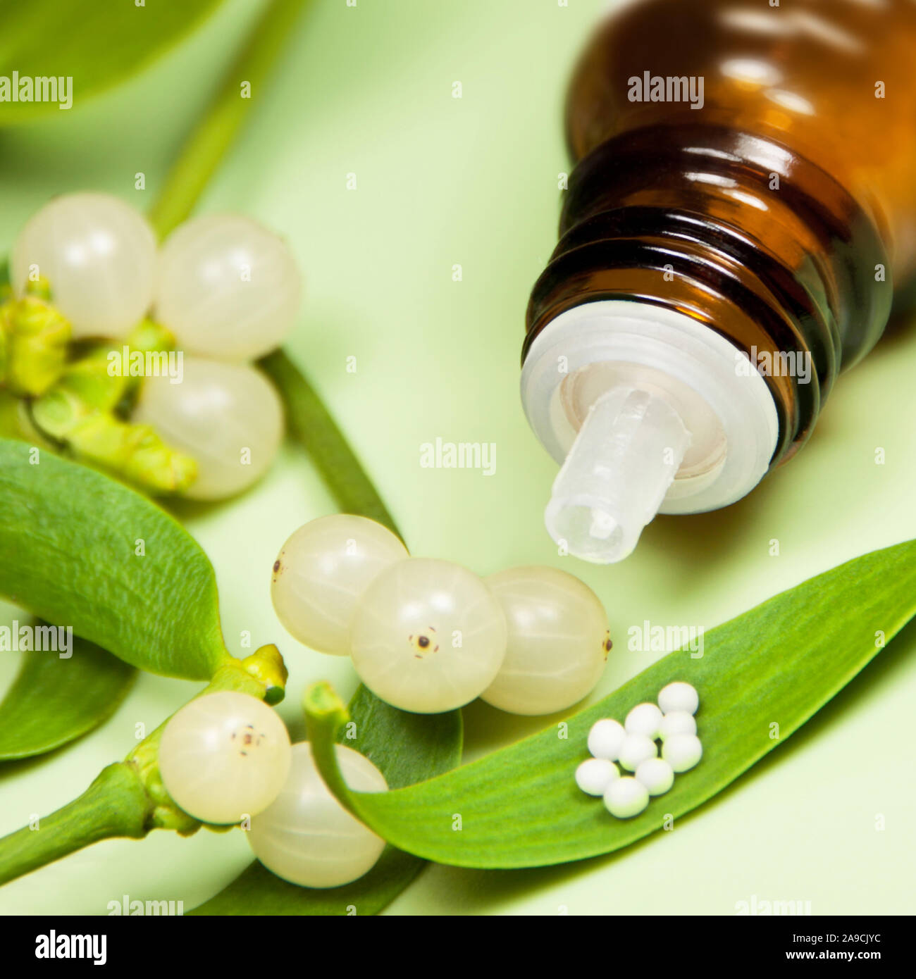 Globules and herbs hi-res stock photography and images - Alamy