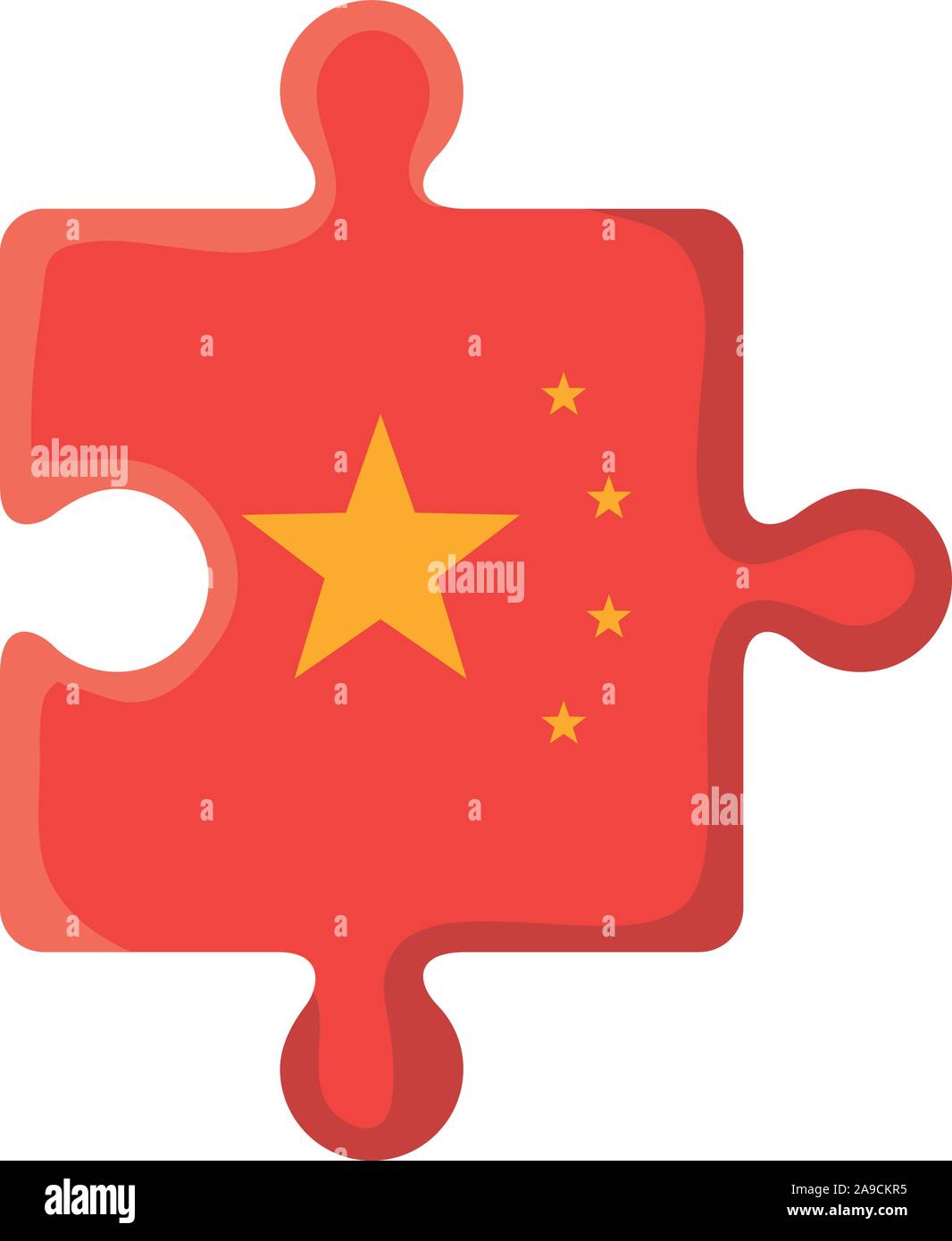 Isolated chinese map vector design Stock Vector Image & Art - Alamy