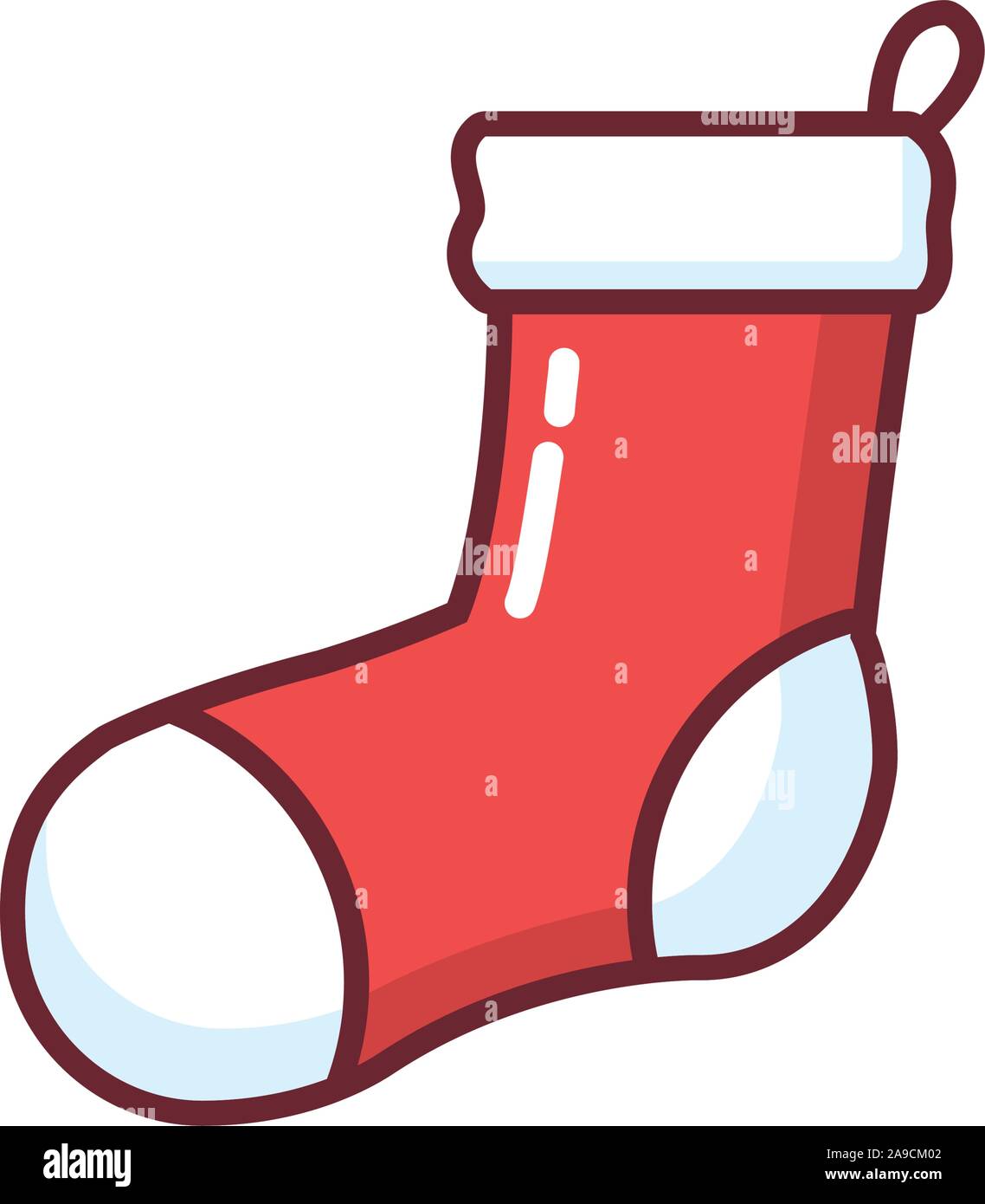 Merry christmas santas boot vector design Stock Vector Image & Art - Alamy