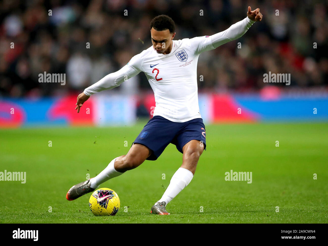 England's Trent Alexander-Arnold in action during the UEFA Euro 2020 ...