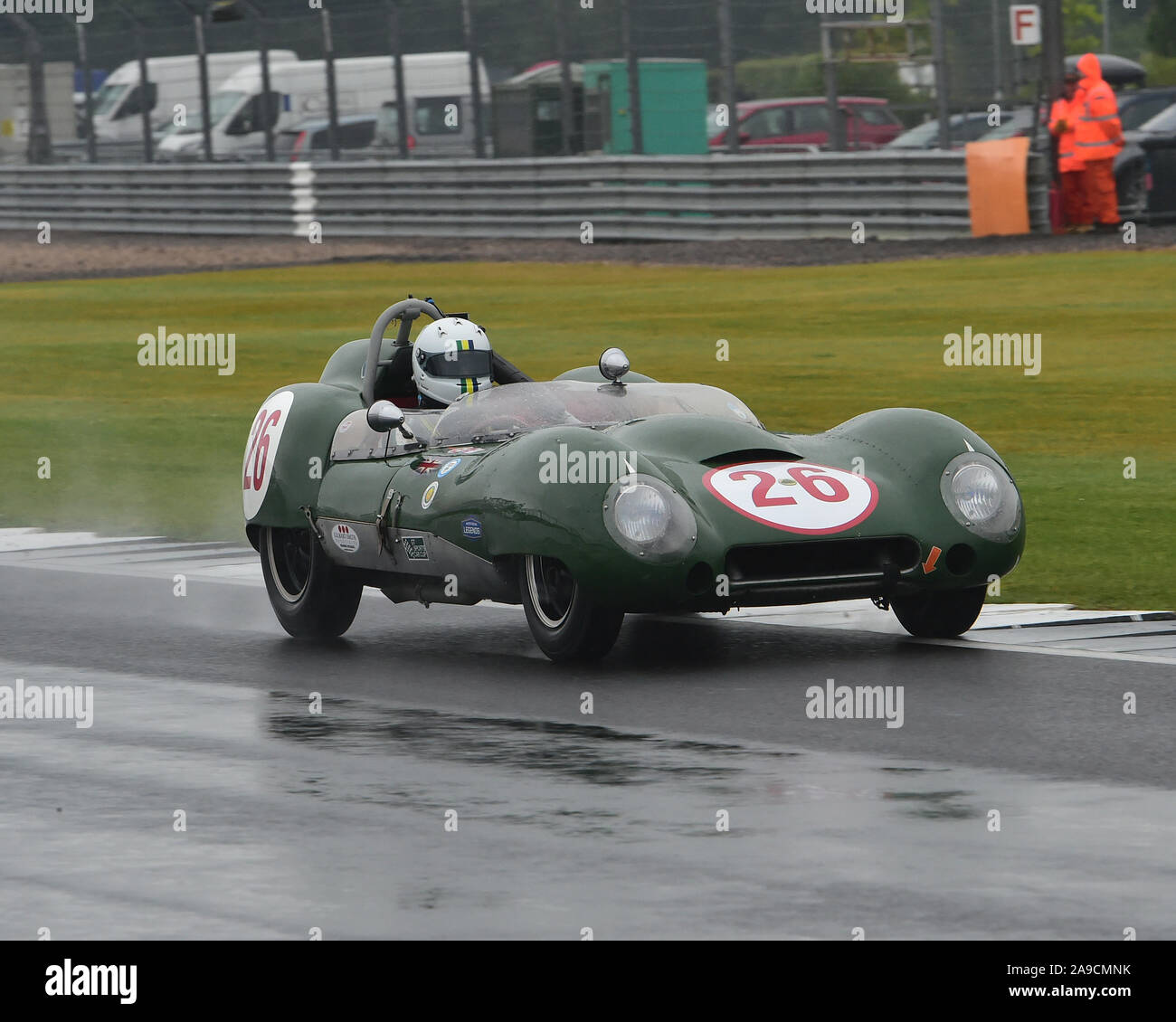 Bernardo Hartogs, Lotus 15 series 3, Royal Automobile Club Woodcote ...