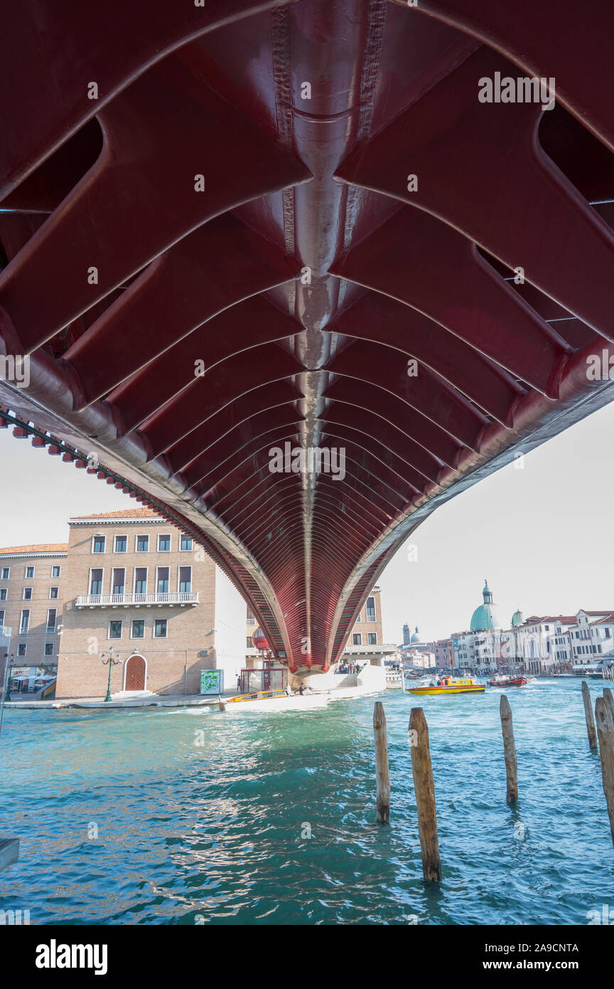 Ponte della Costituzione ( Constitution Bridge ) as seen from ...