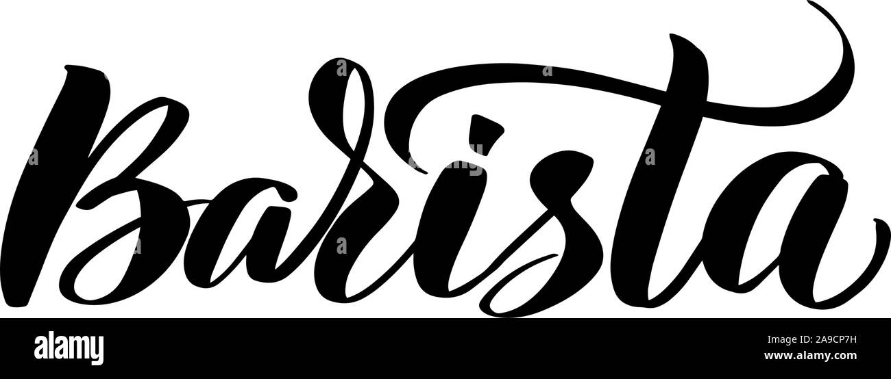 Hand drawing ink lettering vector art, modern brush calligraphy poster ...