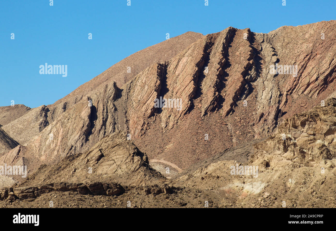 Geologic Formations in the Desert of Lake Mead National Recreation Area ...
