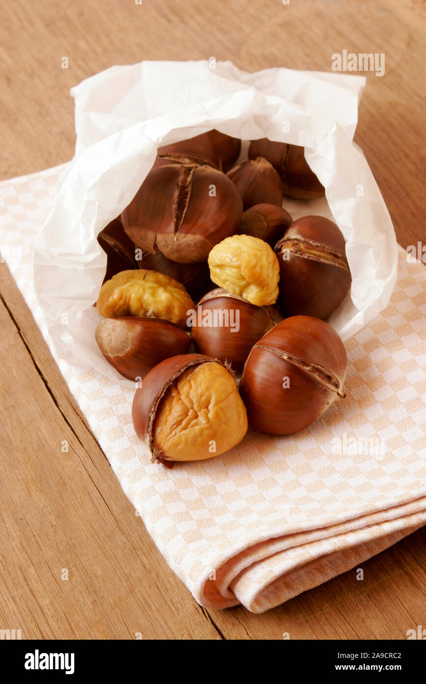 Nutrition, Health, Healthy Food, Sweet Chestnuts Stock Photo - Alamy