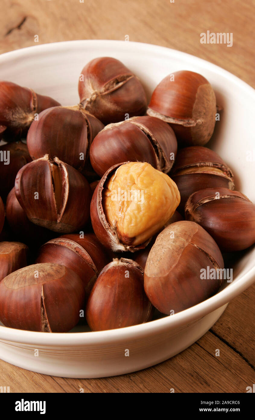 Nutrition, Health, Healthy Food, Sweet Chestnuts Stock Photo - Alamy