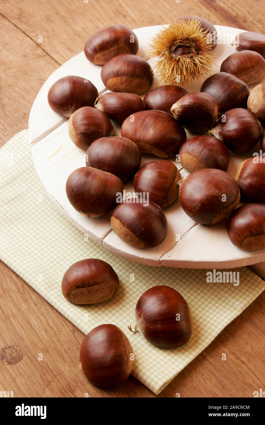 Nutrition, Health, Healthy Food, Sweet Chestnuts Stock Photo - Alamy