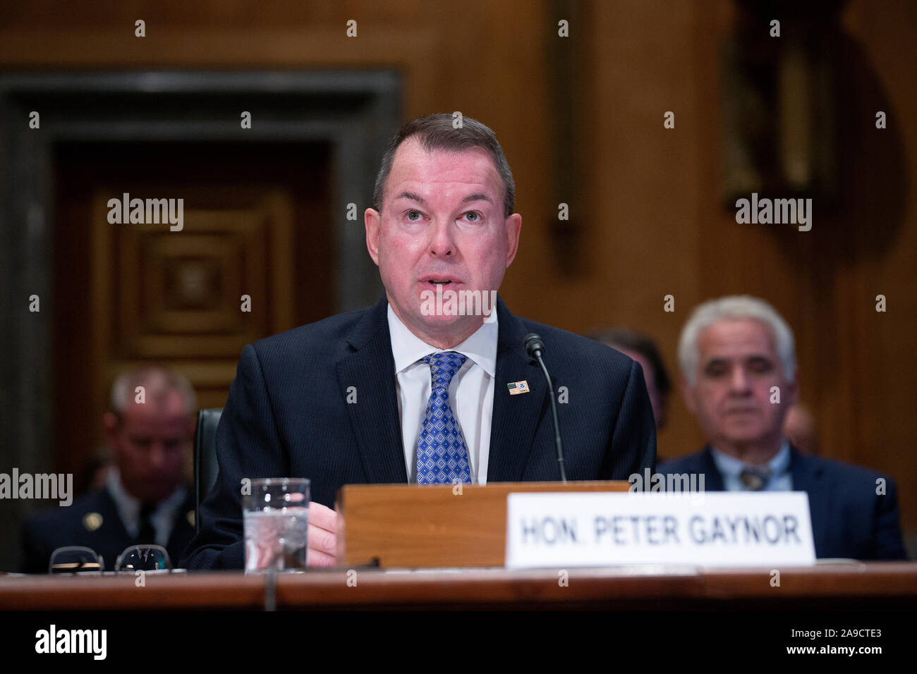 Washington, United States Of America. 14th Nov, 2019. Peter Gaynor ...