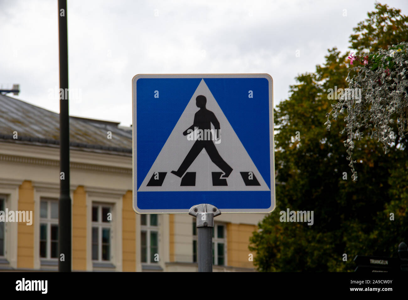 Triangle On Square Road Sign