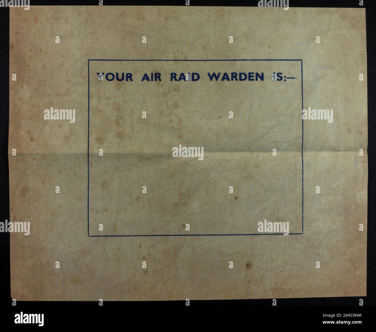 Air raid warden hi-res stock photography and images - Alamy