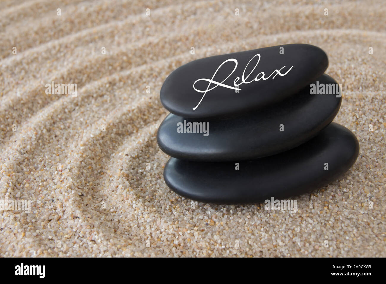 Wellness Hot Stones Relax Stock Photo - Alamy