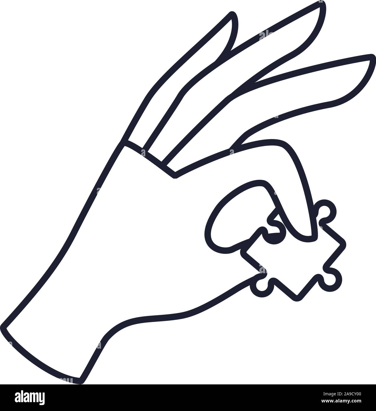 Isolated puzzle game vector design Stock Vector Image & Art - Alamy