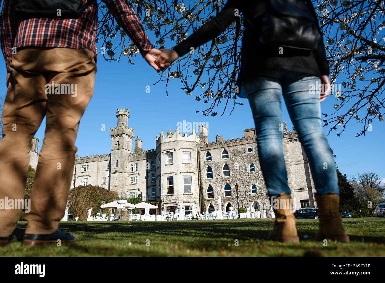 Cabra Castle in Ireland Stock Photo - Alamy