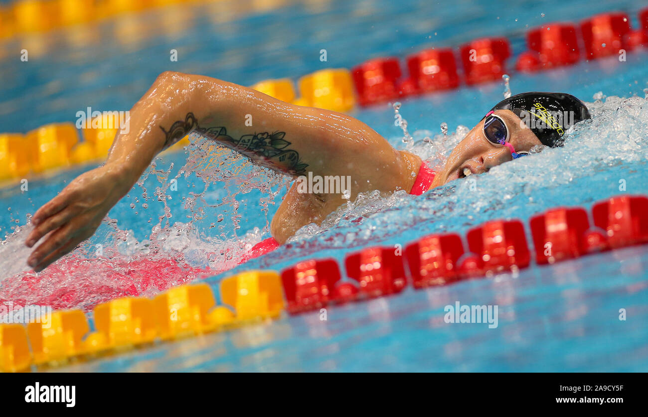 14 November 2019, Berlin: Swimming/short course: German championship ...