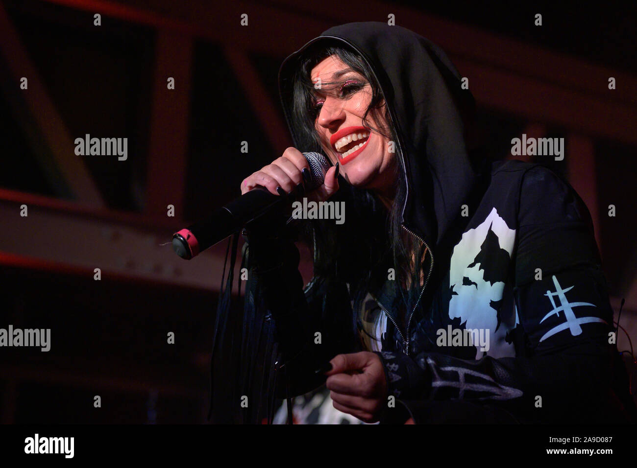 Glasgow, Scotland,UK 13th November 2019 - Italian EMO rockers Lacuna ...