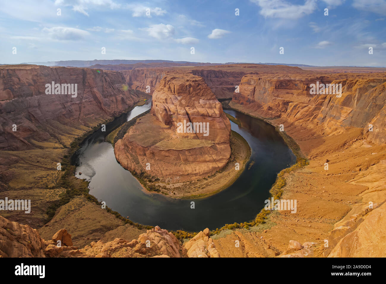 Aerial colorado river grand canyon hi-res stock photography and images ...