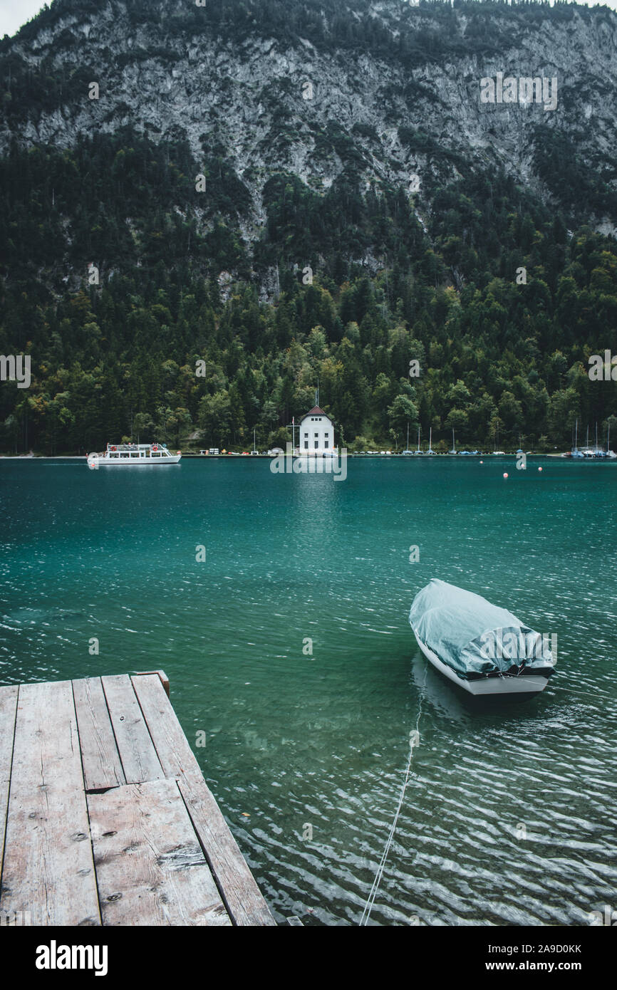 Austria, Tyrol, lake Plansee Stock Photo - Alamy