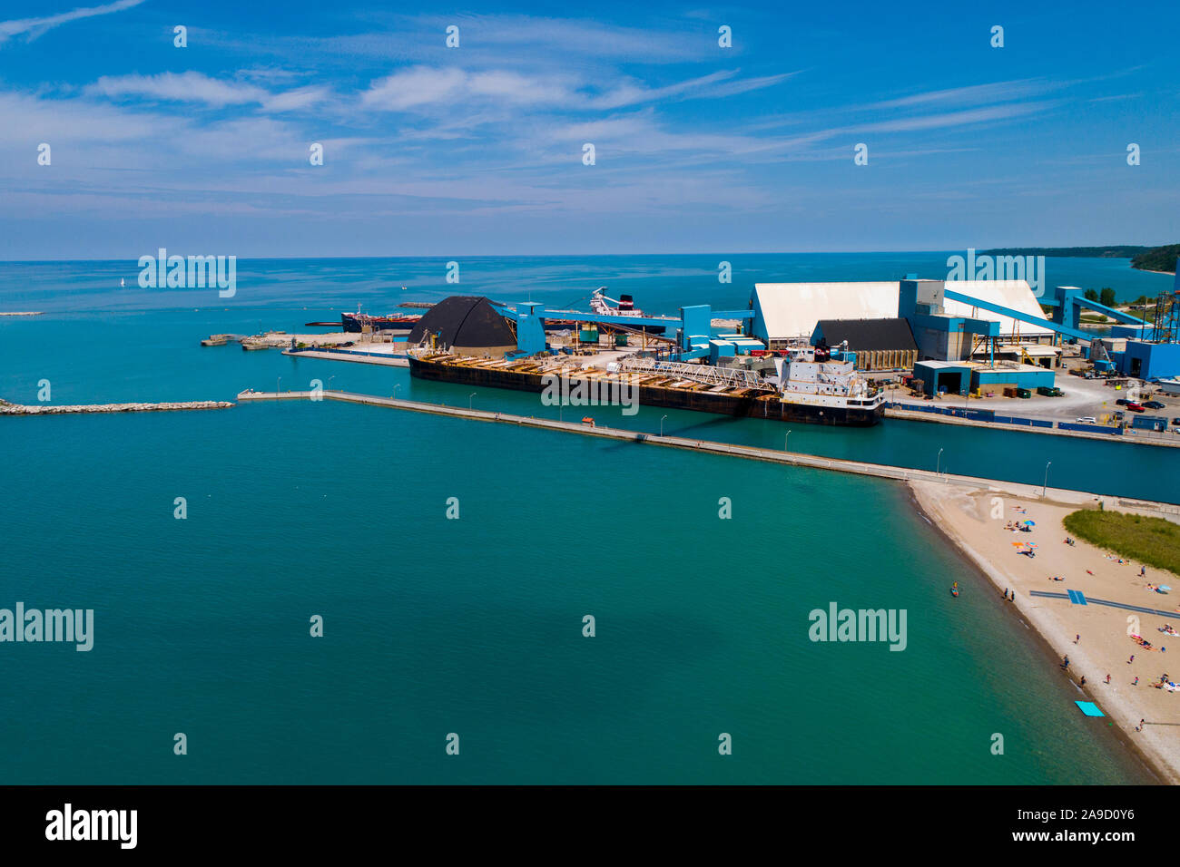 Godrich Ontario Canada Great Lakes shipping port Servicing regional ...