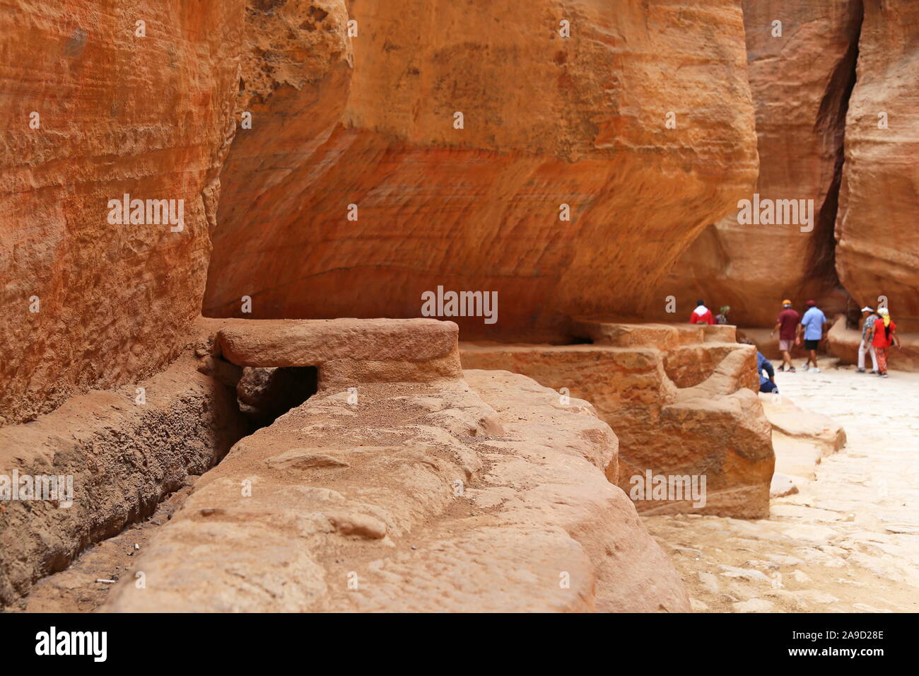 Petra water channel hi-res stock photography and images - Alamy