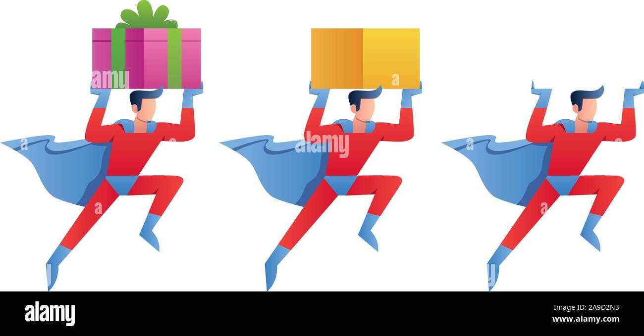 Man carrying something Stock Vector Images - Alamy