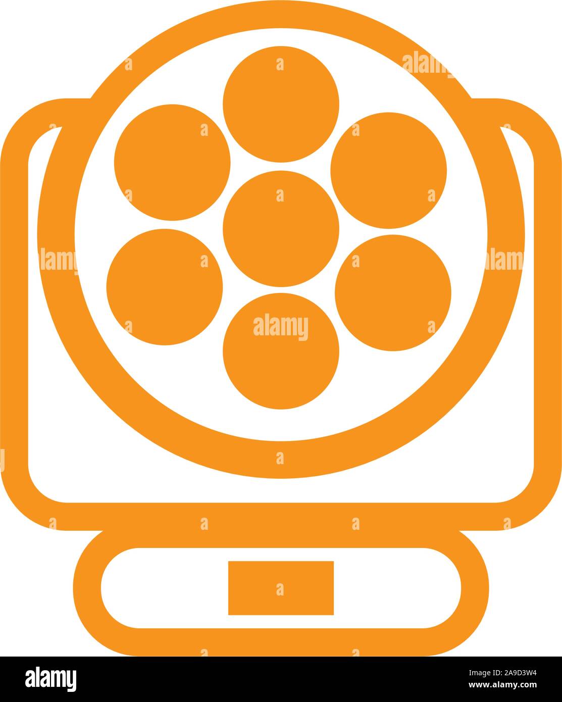 light fixtures energy electricity light yellow line style vector ...