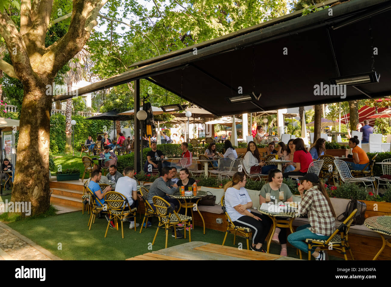 Tirana, Albania Cafe Stock Photos & Tirana, Albania Cafe Stock Images ...