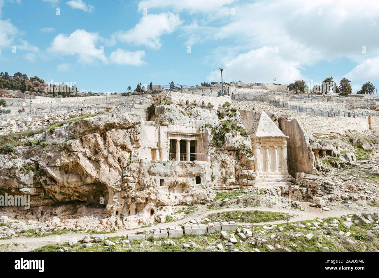 Kidron valley near jerusalem hi-res stock photography and images - Alamy