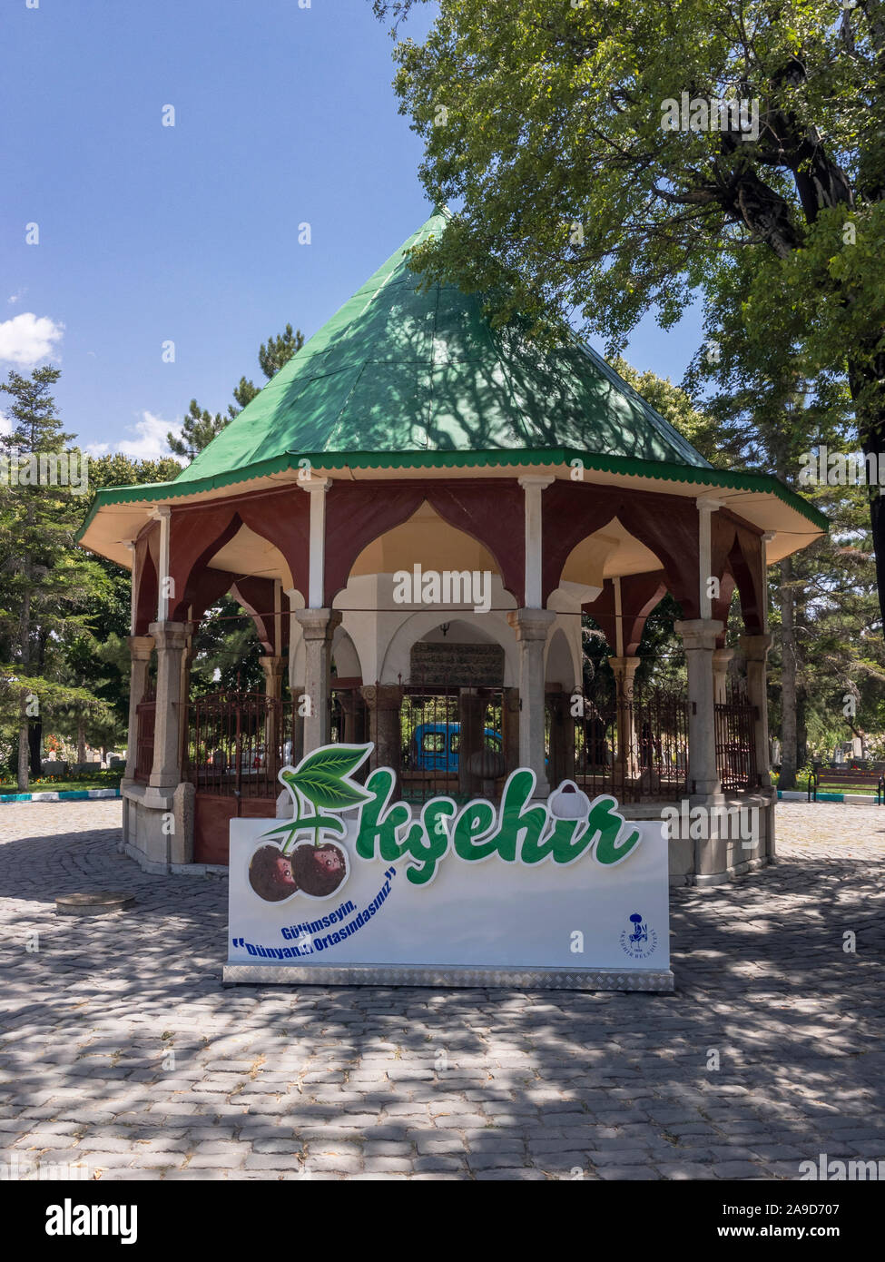 Nasreddin Hodja Mausoleum, 'Türbe' (tomb), Aksehir, Turkey Stock Photo ...