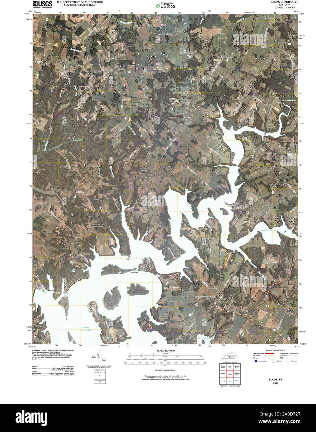 Lucas map Cut Out Stock Images & Pictures - Alamy