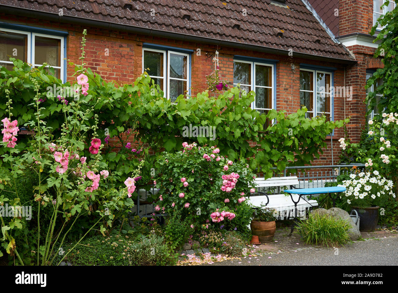 Town view of Schönberg in Holstein, Plön (district), Probstei Region ...