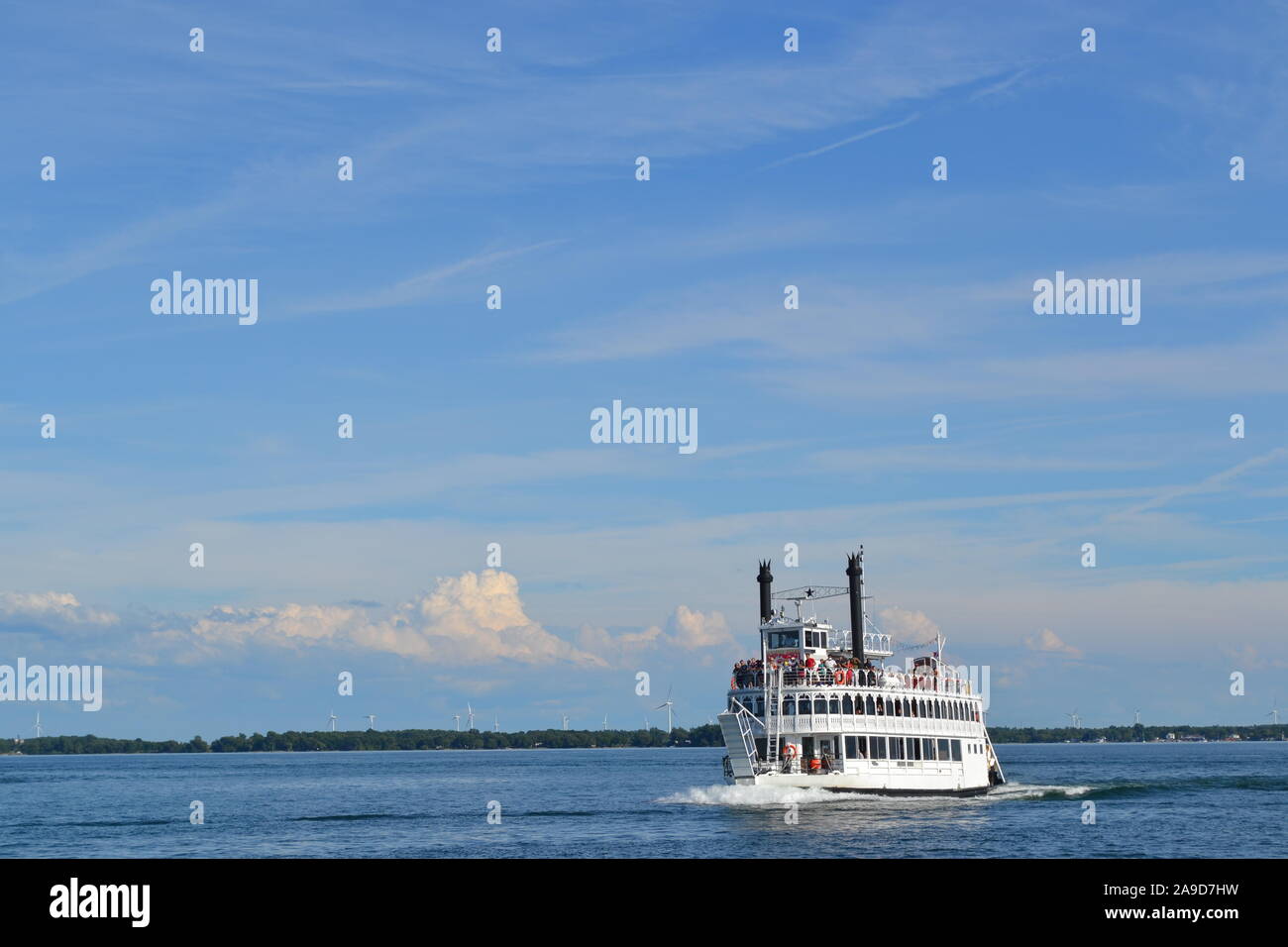 the Wolf Islander on Lake Ontario at Kingston Stock Photo - Alamy