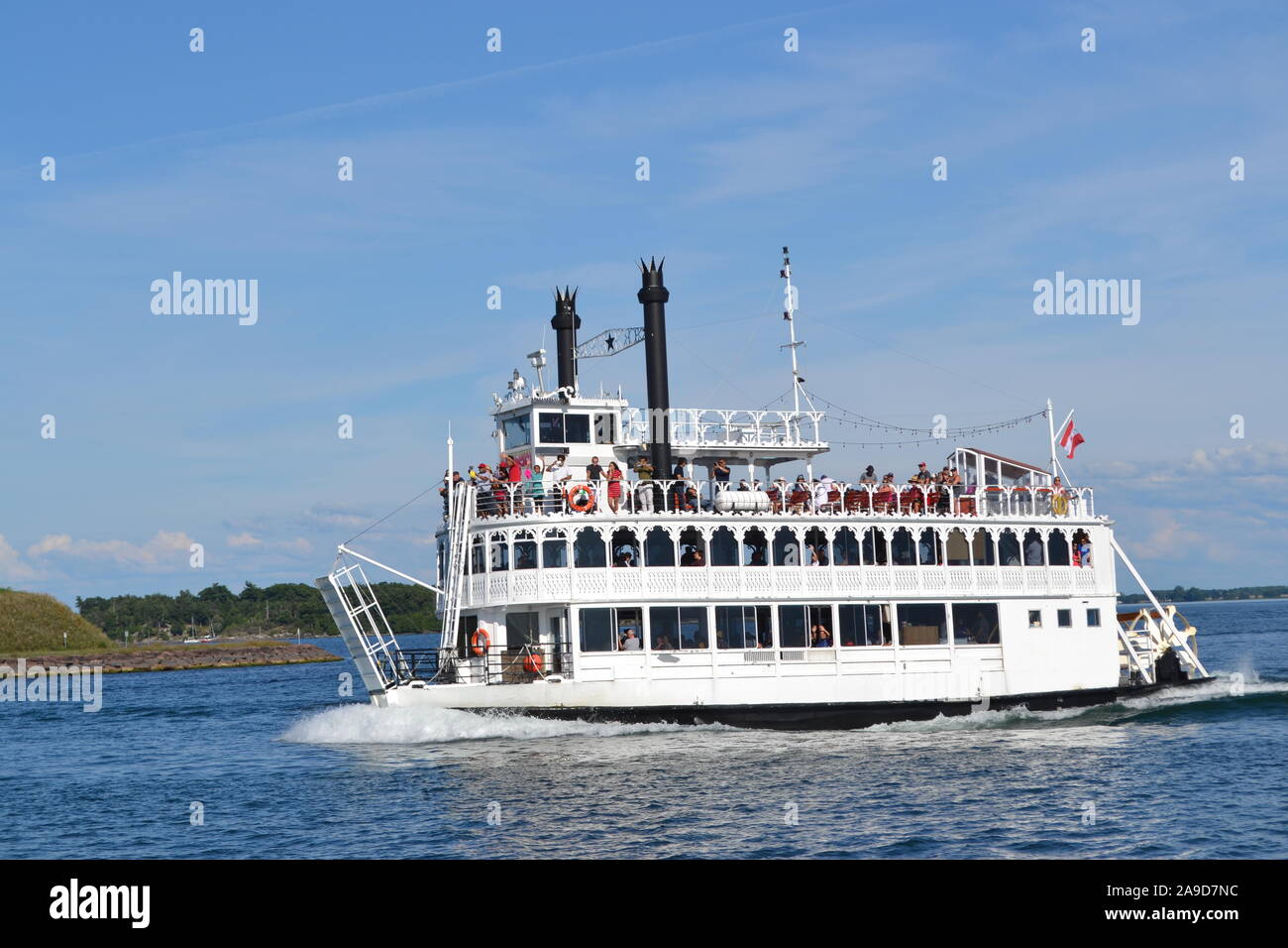 the Wolf Islander on Lake Ontario at Kingston Stock Photo - Alamy