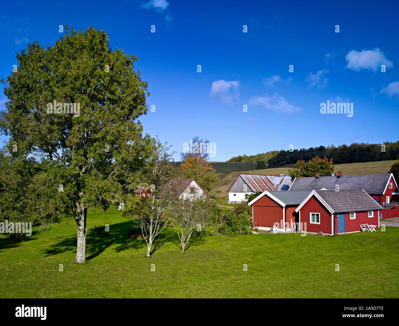 Sweden, Scania, farm near Brösarp Stock Photo - Alamy