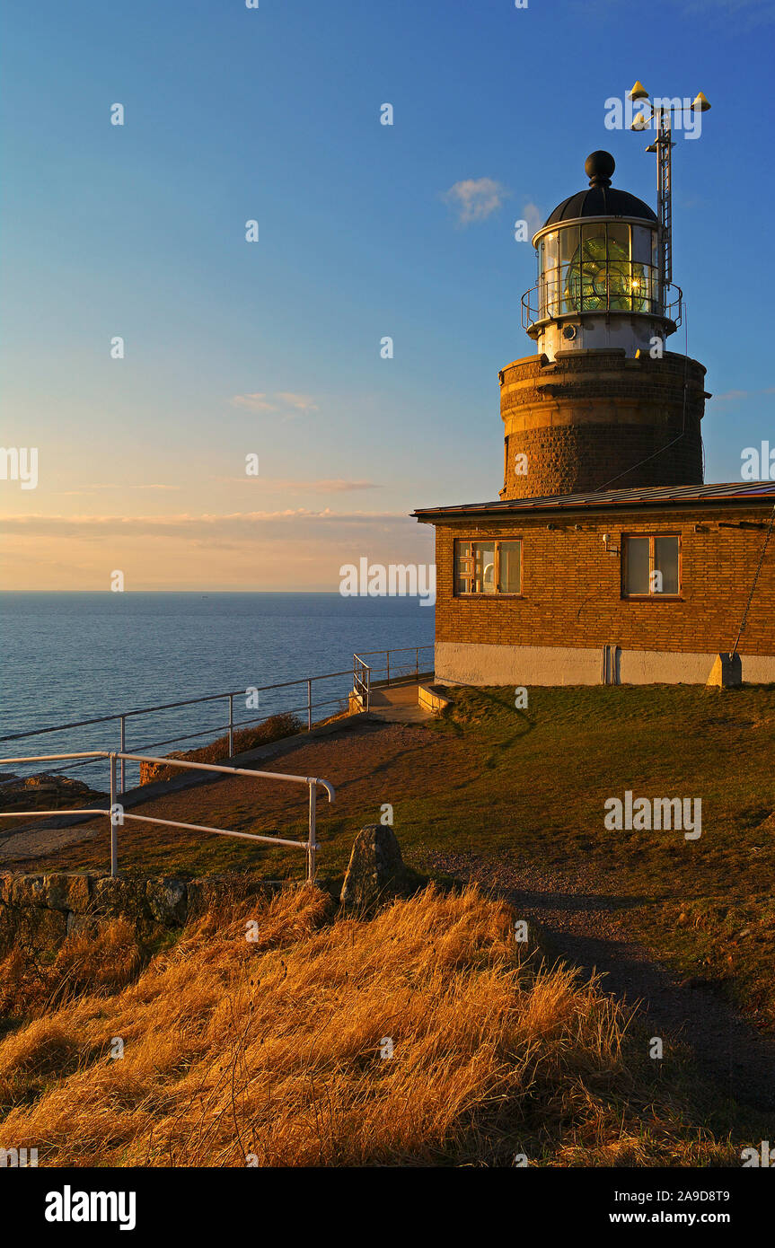 Sweden, Scania, Kullen Peninsula, Höganes, 'Kullen Fyr' Lighthouse ...