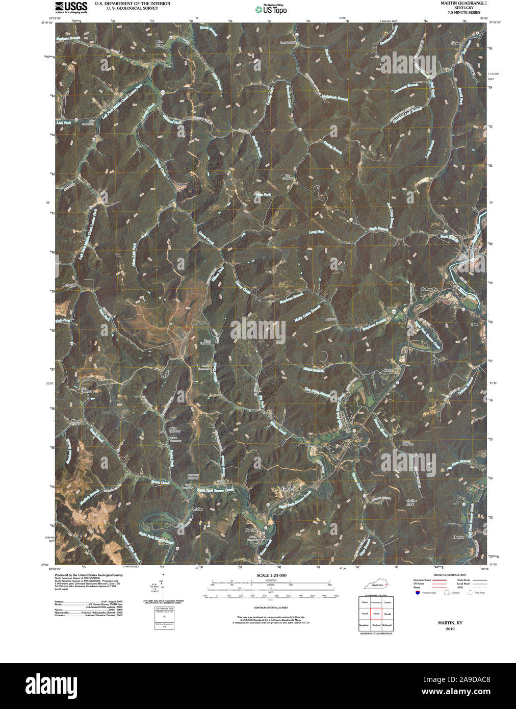 Map of martin Cut Out Stock Images & Pictures - Alamy
