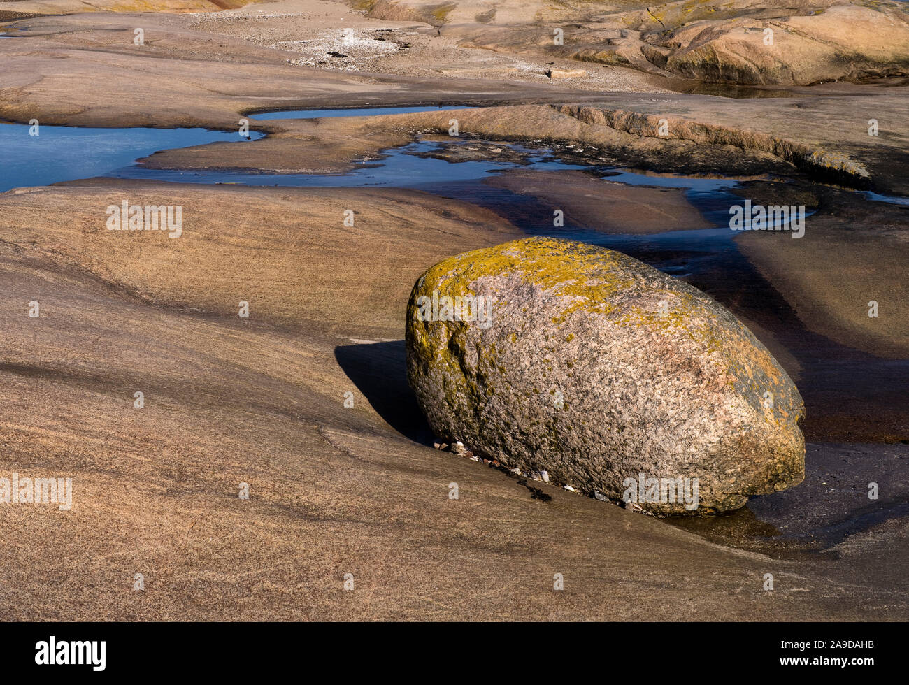 Sweden, Bohus, West coast, Kattegat, on the granite coast of Sotenäs ...