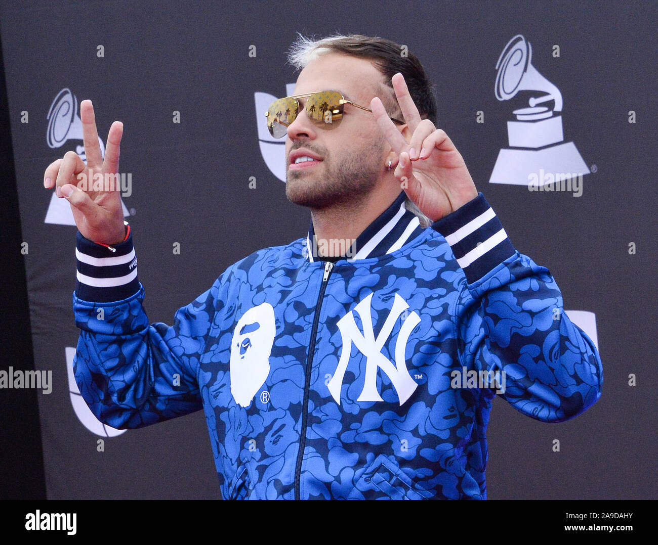 Las Vegas, United States. 14th Nov, 2019. Singer Feid arrives on the ...
