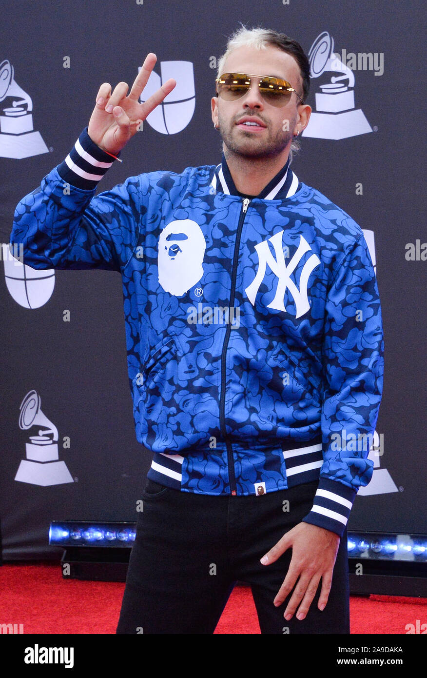 Las Vegas, United States. 14th Nov, 2019. Singer Feid arrives on the ...