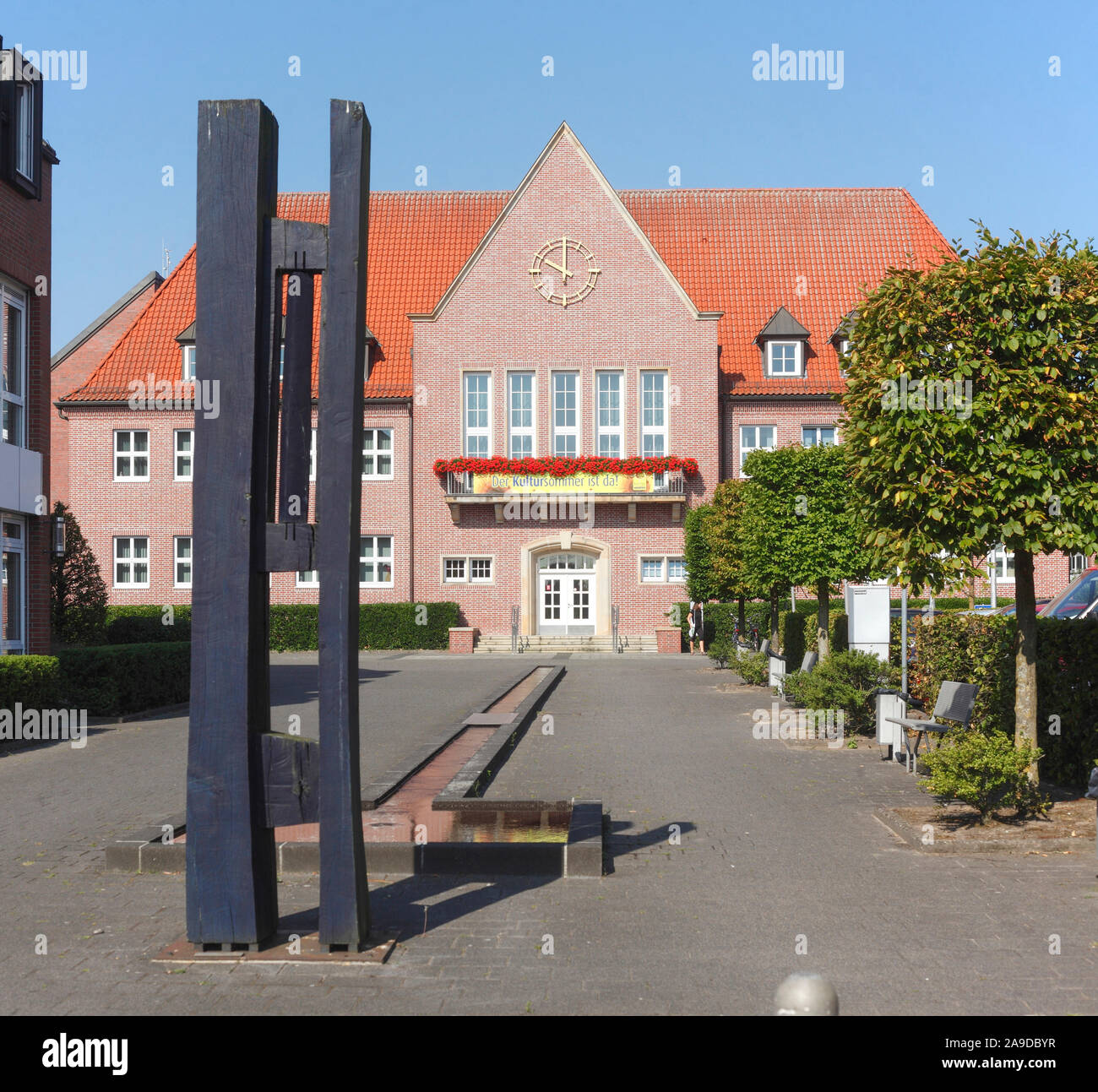 Town Hall, Cloppenburg, Lower Saxony, Germany, Europe Stock Photo - Alamy