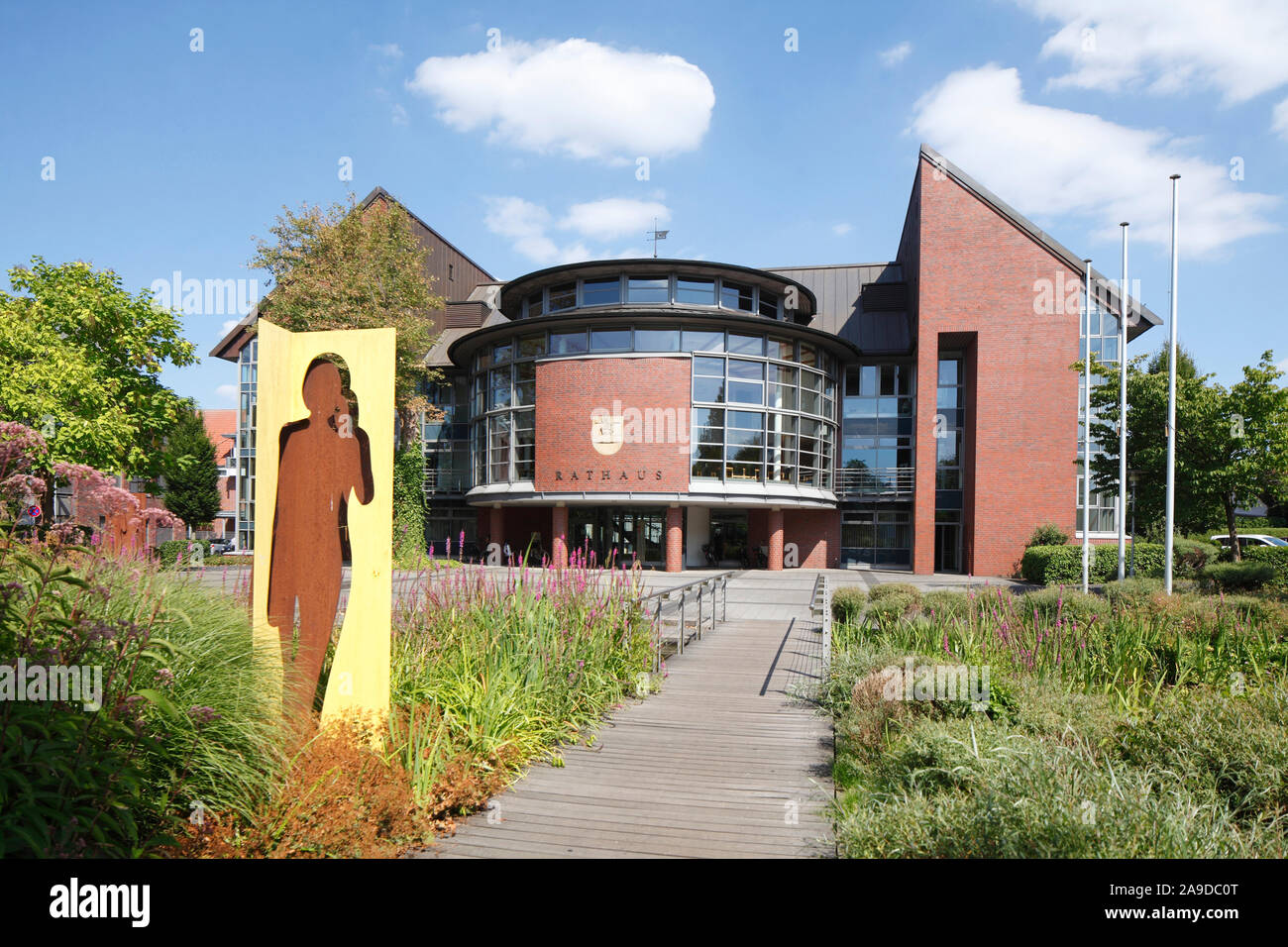 Town Hall, Cloppenburg, Lower Saxony, Germany, Europe Stock Photo - Alamy