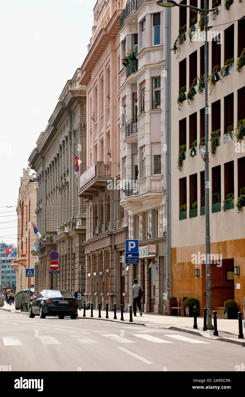 House, street, architecture, Belgrade, Serbia Stock Photo - Alamy
