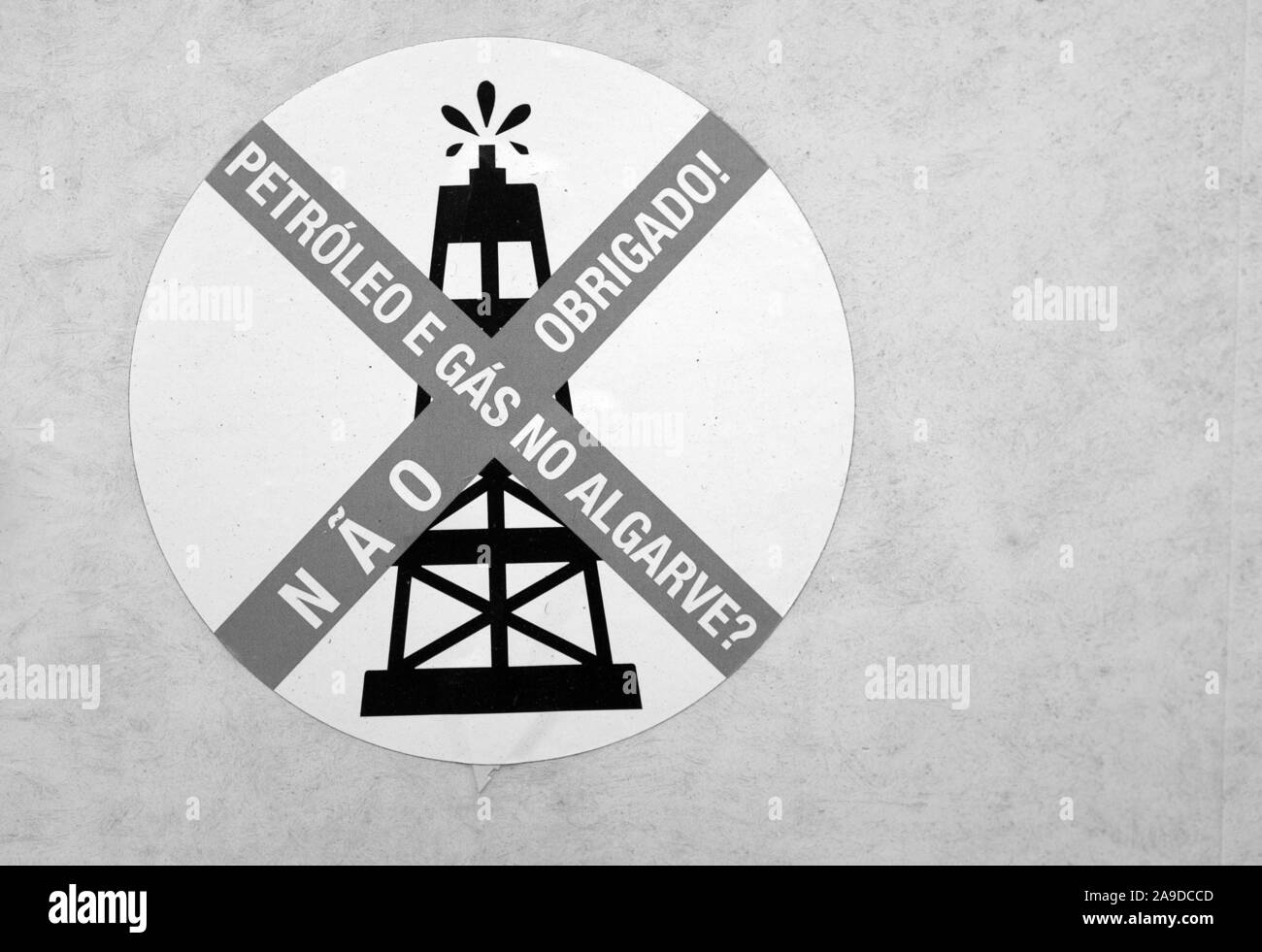 No gas production at the Algarve Stock Photo - Alamy