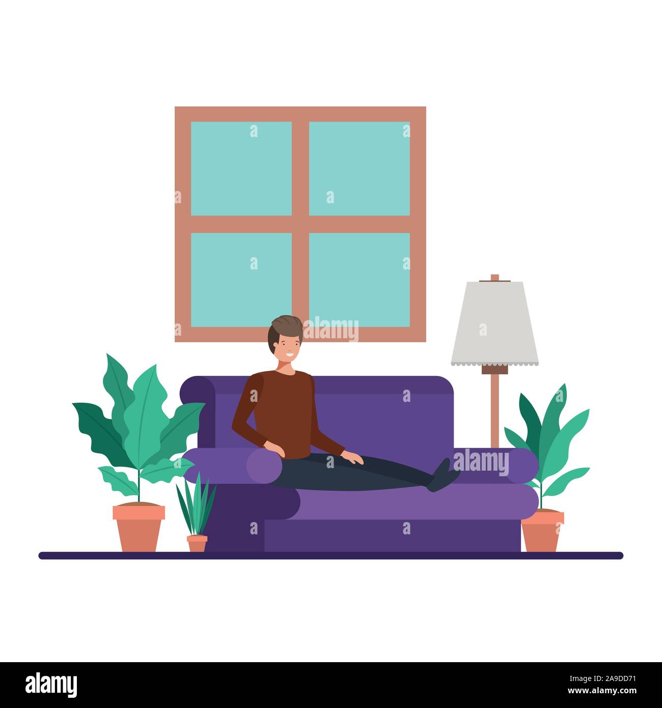 Seated model Stock Vector Images - Alamy