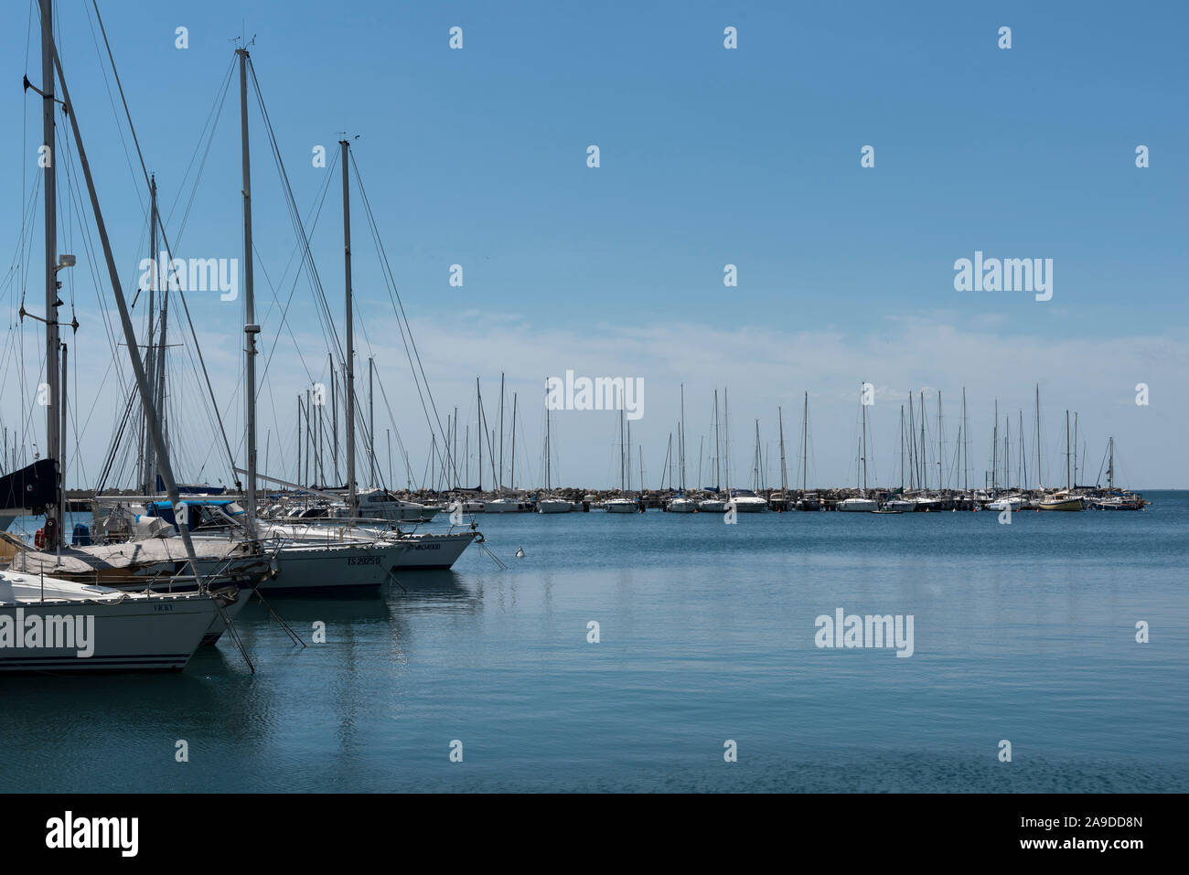 Marina of Sistiana Stock Photo - Alamy