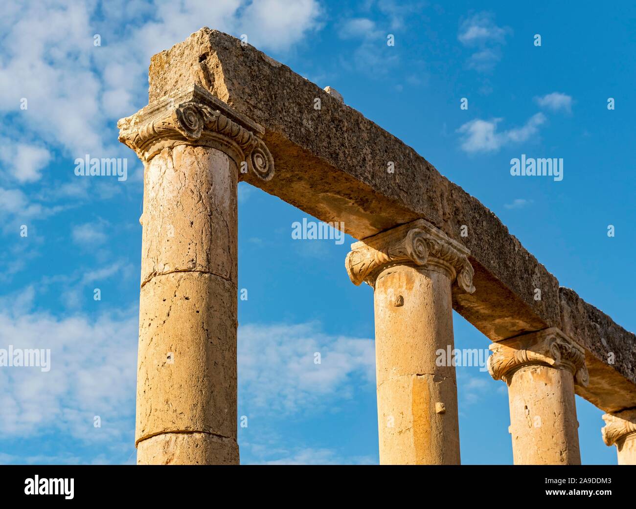 Close up of columns and capitals at oval plaza hi-res stock photography ...